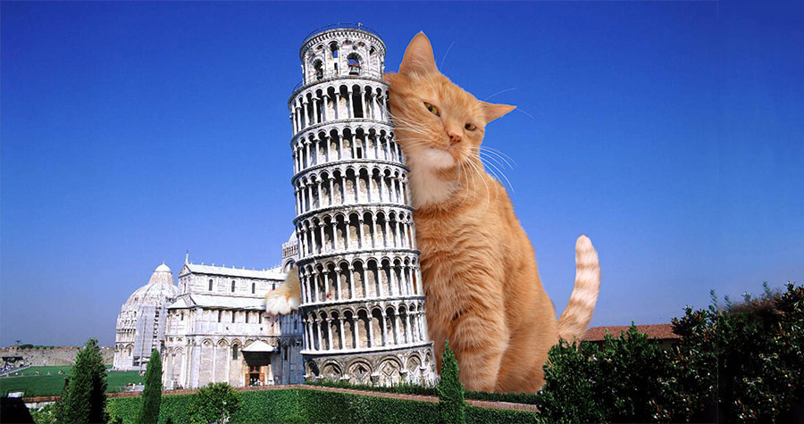 FatCatArt Great Artists Mews Why Does The Leaning Tower Of Pisa Lean